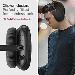 Spigen Urban Fit Designed for Airpods Max Case Cover Protective Ear Cup Covers - Black