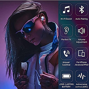 Urbanx Street Buds Pro True Wireless Earbud Headphones for Samsung Galaxy - Wireless Earbuds w/Active Noise Cancelling (US Version with Warranty) (Buds Pro, Purple)
