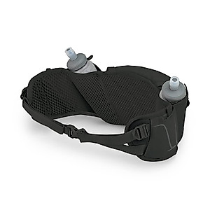 Osprey Duro/Dyna Hydration Belt with Hydraulics Soft Flasks, Dark Charcoal Grey