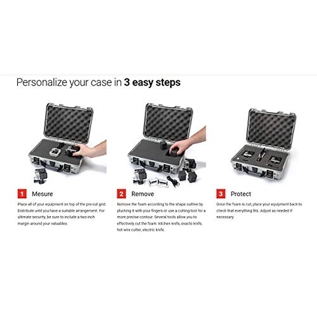 Nanuk Foam Inserts (3 Part) for 920 Nanuk Case