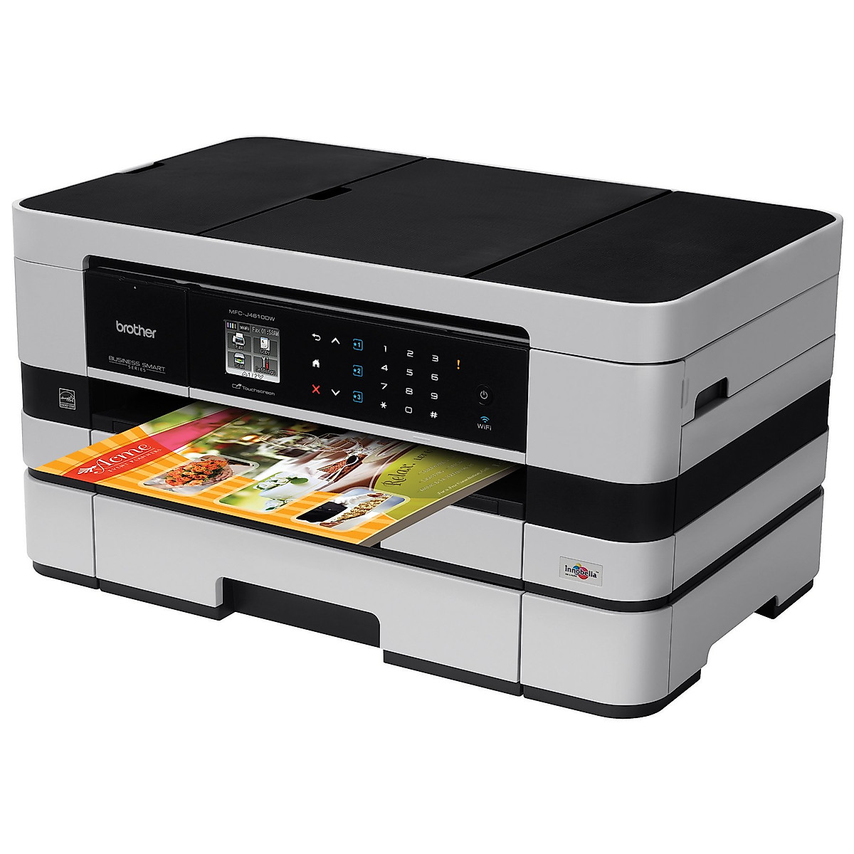 Brother Printer BusinessSmart MFC-J4610DW Wireless Color Photo Printer with Scanner, Copier and Fax, Amazon Dash Replenishment Ready