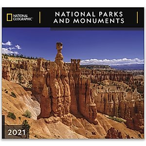 National Geographic National Parks & Monuments 2021 Wall Calendar