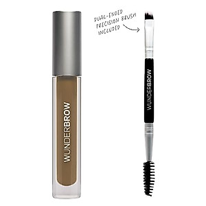 WUNDERBROW Waterproof Eyebrow Gel, Brunette, Vegan and Cruelty-Free