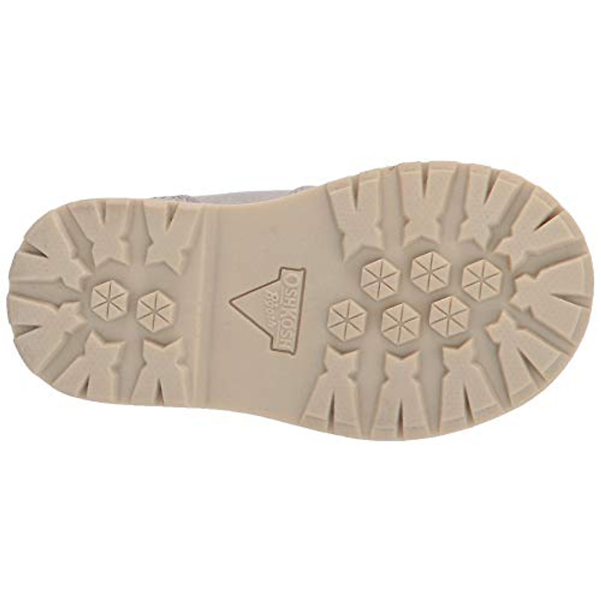 OshKosh B'Gosh girls Fashion Boot, Ivory, 4 Toddler US