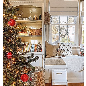 KidKraft Wooden Two-Step Children's Stool with Handles - White, Gift for Ages 3-8