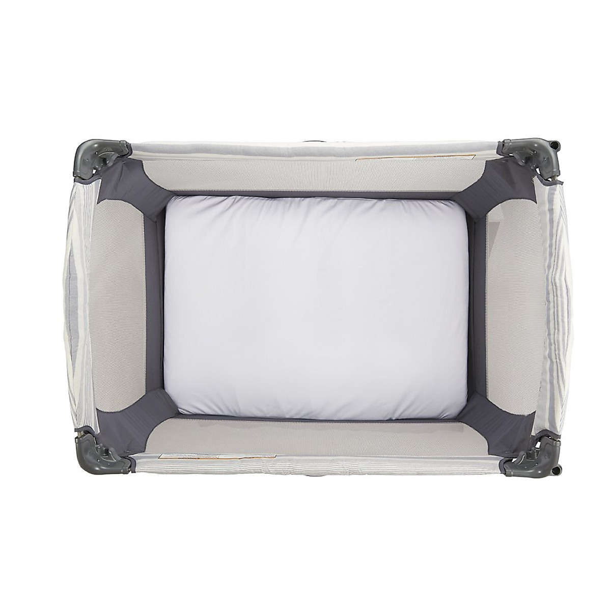 PUREgrace Playard Mattress Sheet and Protector in one -Made with Skin Friendly Tencel, Waterproof Cover Protects and Fits Pack N Play, Mini Portable Crib Mattresses, or Co-Sleepers