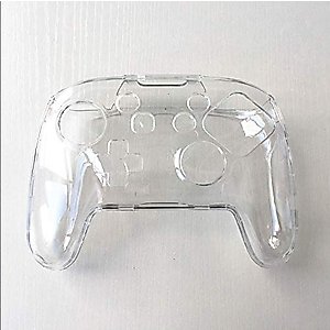 Transparent Clear Hard Crystal Case Protective Cover Shell Skin for Nintend Switch Pro Controller Gamepad Protector