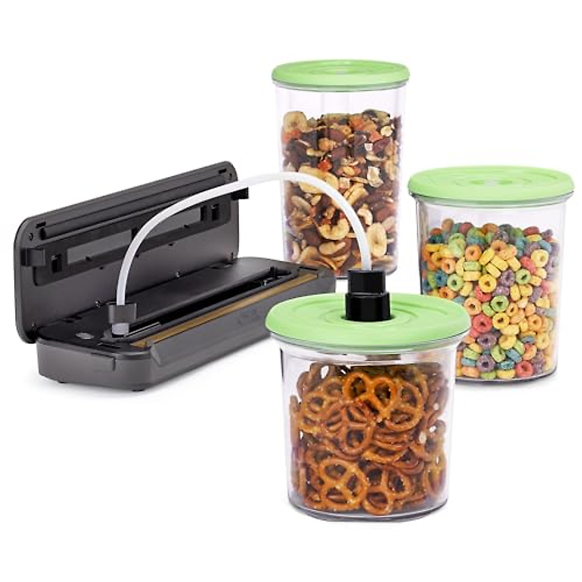 Presto 09512 FreshDaddy 3-Piece Vacuum Seal Container Set