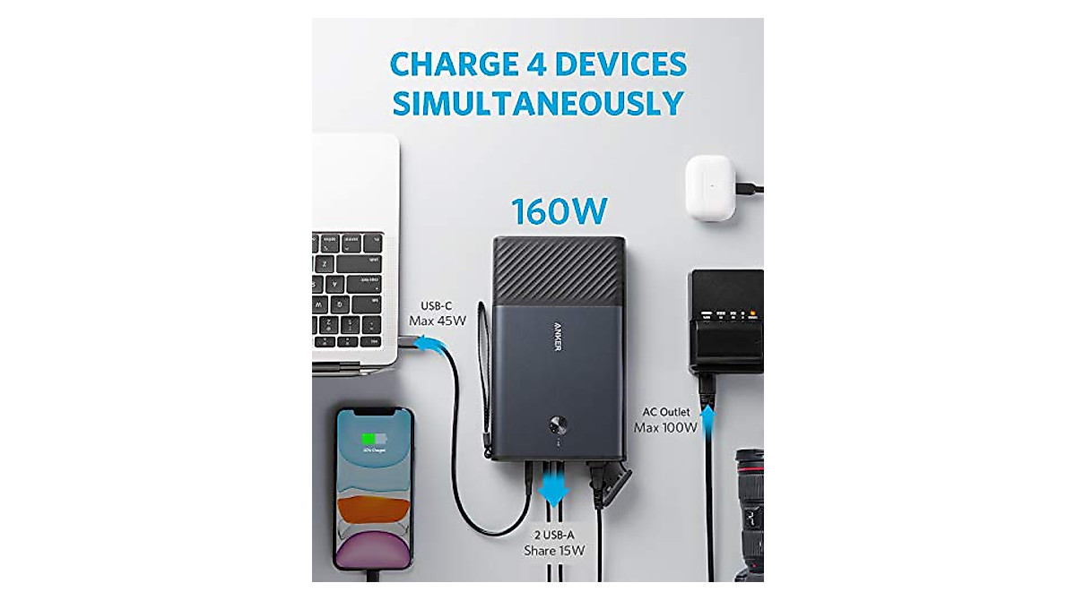 Powerful Portable Charger: Anker Power Bank Powerhouse 90