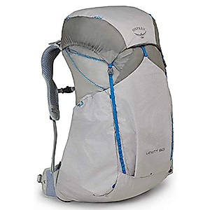 Osprey Men's Levity 60 Ultralight Backpack, Parallax Silver, Large