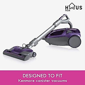 Sears Genuine 6-Pack Кеnmоrе Canister Vacuum Bags 53292 Type Q - C HEPA for Canister Vacuums Cleaner 6-Pack (white) + MEIN HAUS fast re-order card