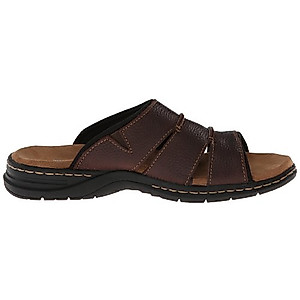 Dr. Scholl's Shoes mens Gordon sandal, Brown, 10 US