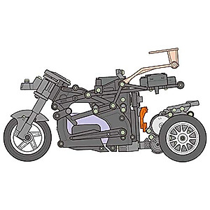 Tamiya 57405 1/8 Rc Dancing Rider Trike Kit