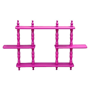 Frenchi Furniture Shelf, Purple