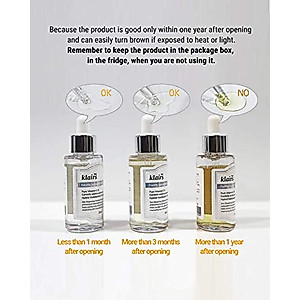 dear, klairs Freshly Juiced Vitamin Drop, 5% Hypoallergenic pure vitamin C serum, 35ml, 1.18oz | a potent skin rejuvenator