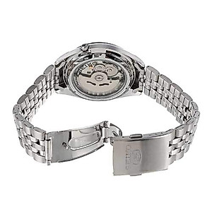SEIKO Series 5 Automatic White Dial Men's Watch SNK385