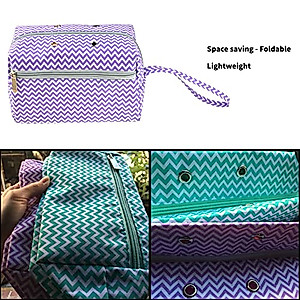 Small Yarn Storage Bag, Portable Knitting Bag Case for Carry Yarn Ball, Crochet Kits, Knitting Supplies and Sewing Accessories for Beginner, Crocheter and Crafter