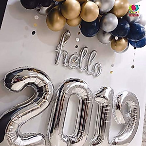 Tellpet Silver Number 15 Balloon, 40 Inch