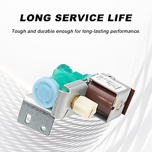 W10408179 Refrigerator Water Inlet Valve Compatible with Whirlpool, Kenmore, Kitchen-Aid, Refrigerator Water Valve WPW10308477 WPW10384183 W10833705 W10872966 W10394076 W10865826 W10726788