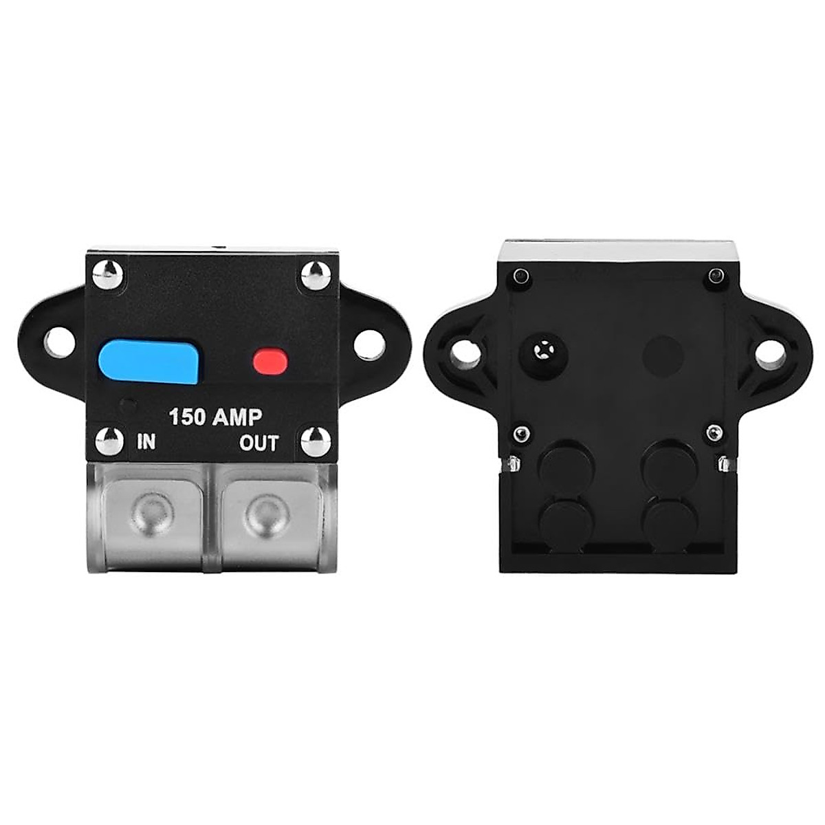 Automotive Circuit Breaker -50A Automatic Reset Holder for Car Inverter or Replacement-size1