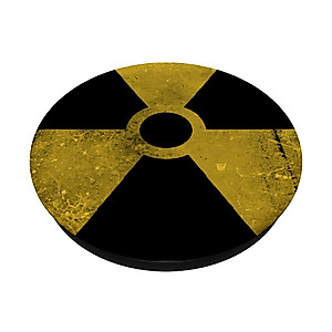 Radiation Pop Mount Socket Danger Vintage Grip X-Rays Hazard PopSockets Grip and Stand for Phones and Tablets