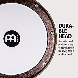 Meinl Percussion Copper Doumbek Egyptian Goblet Drum, Hand Engraved — MADE in TURKEY — Synthetic Head, 2-YEAR WARRANTY (HE-3012)