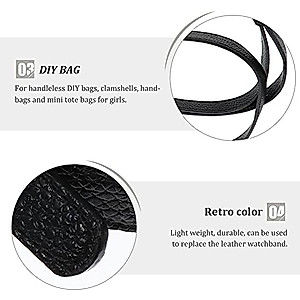 Luxshiny Pu Leather Adjustable Crossbody Strap for Small Bags Purse Wallet Clutch Phone Case Replacement Chain Strap Golden