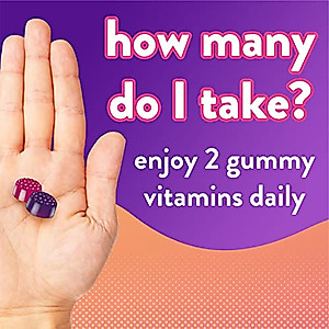 Vitafusion Womens Multivitamin Gummies, Berry Flavored Daily Vitamins for Women With Vitamins A, C, D, E, B-6 and B-12, America’s Number 1 Gummy Vitamin Brand, 75 Days Supply, 150 Count