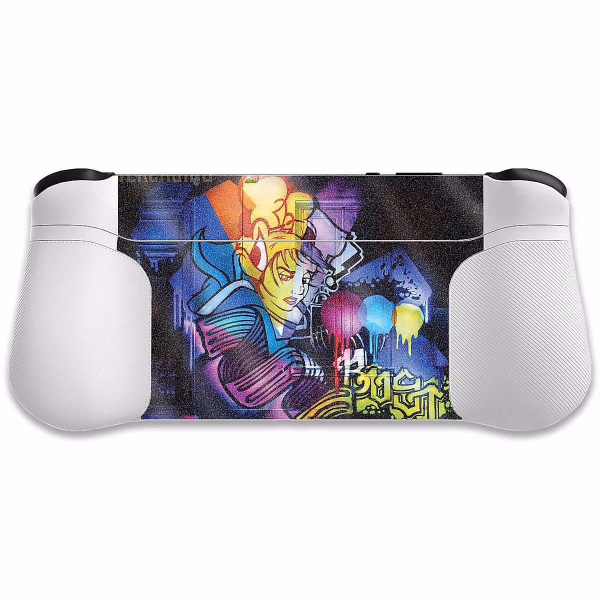 MightySkins Glossy Glitter Skin Compatible with Logitech G Cloud Gaming Handheld - Midnight Mischief | Protective, Durable High-Gloss Glitter Finish | Easy to Apply | Made in The USA