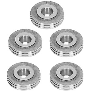 Wires Rolls Wheel, Drive Roll Replacement, Wire Feed Drive Roller 5Pcs for Welder Equipment Part