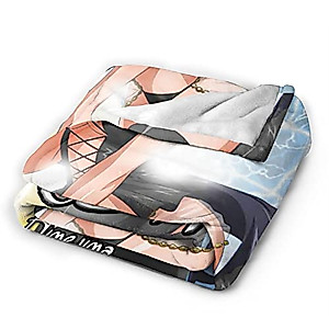 Anime High School DxD Throw Blanket Rias Gremory Blanket Bedroom air Conditioning Blanket 80"x60"