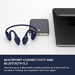 Creative Outlier Free Pro Wireless Bone Conduction Headphones with Bluetooth 5.3 and IPX8 Waterproof, Built-in 8GB MP3, Multipoint connectivity, Up to 8 Hours of Battery Life, Built-in Mic
