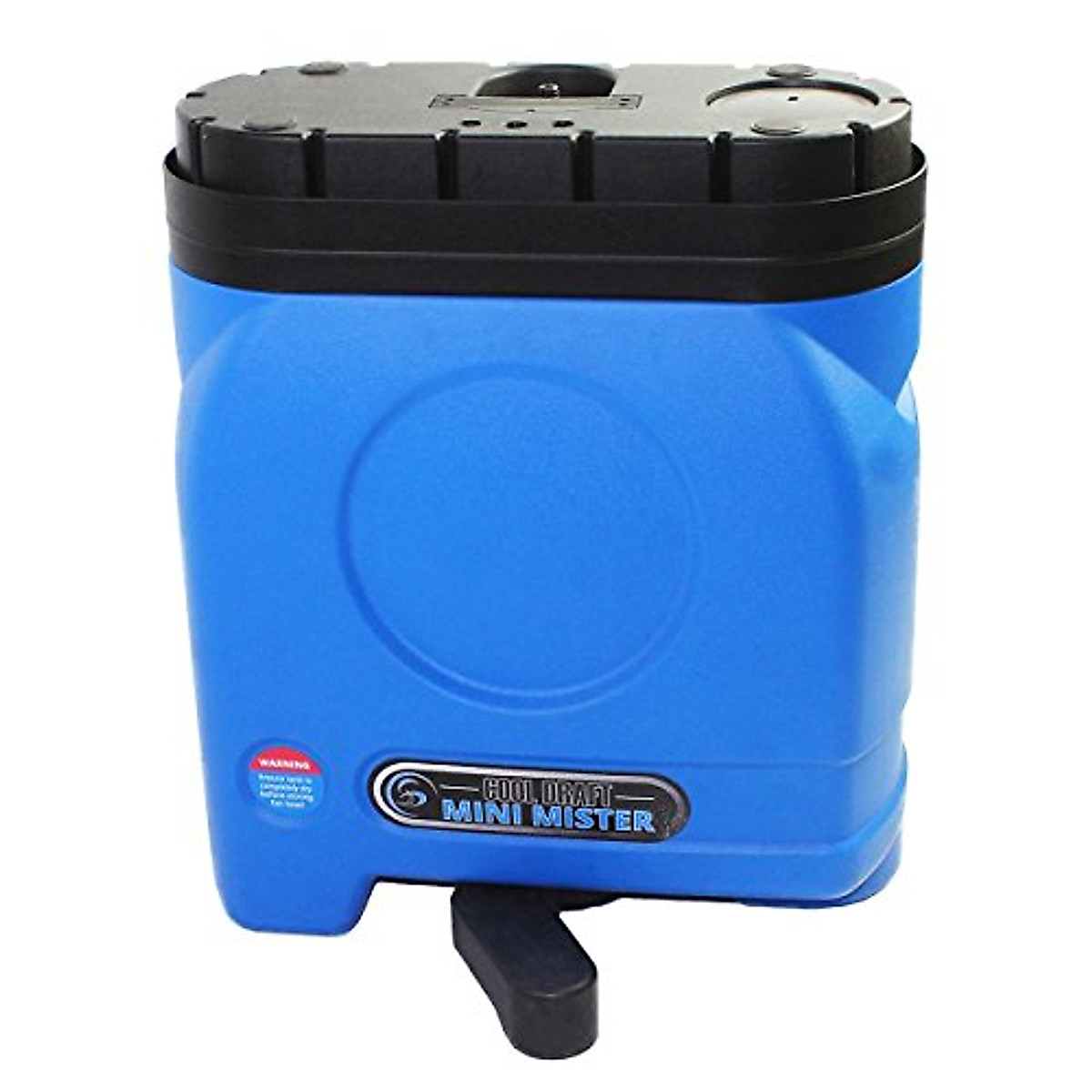 Ventamatic CDMP 1420BLU 14" Premium Misting Fan, 20 Gal Cooler, Blue/Black