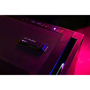 Western Digital WD Black SN850 1TB NVMe PCIe 4.0 M.2 Internal Gaming SSD with Heatsink