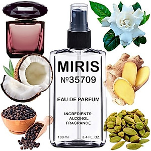 MIRIS No.35709 | Impression of Crystal Noir | Women Eau de Parfum | 3.4 Fl Oz / 100 ml