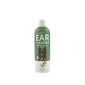 Bark 2 Basics Dog Ear Cleaner, 16 oz - All Natural, Witch Hazel, Gentle Aloe Vera and Chamomile Extract Base, Breaks Through Tough Wax