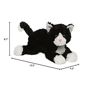 GUND Sebastian Tuxedo Kitten Plush Toy, Premium Cat Stuffed Animal for Ages 1 and Up, Black/White, 14”