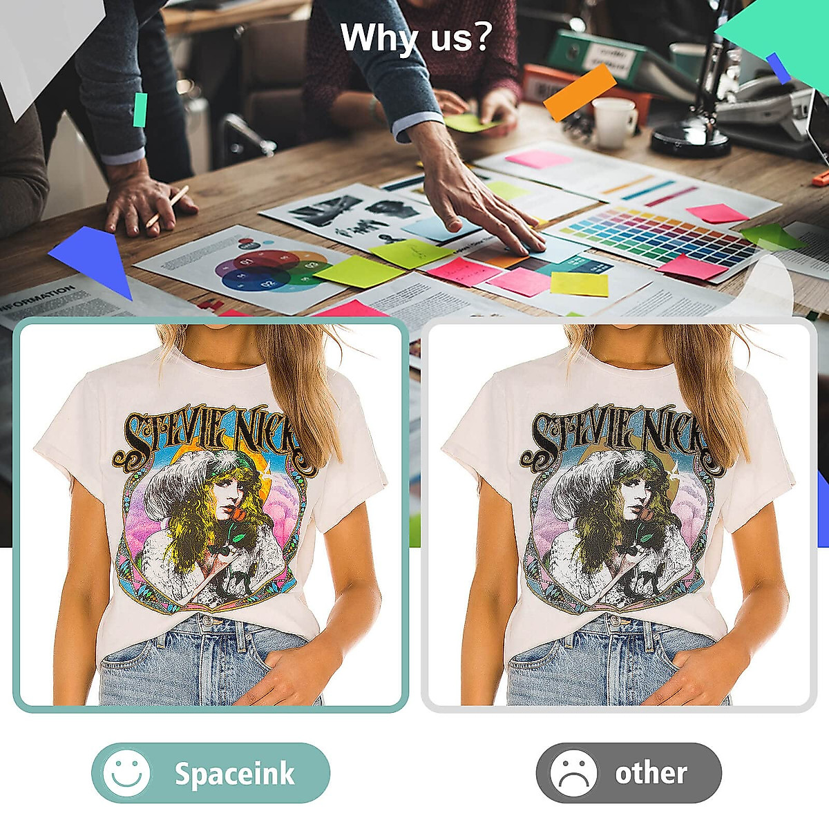 Spaceink Sublimation Ink Refill for Ecotank ET-2850 ET-2800 ET-2803 ET-4800 ET-3850 ET-15000 ET-8550 Workforce WF-2930 WF-2750 WF-7820 WF-3820 WF-2650 WF-3620 WF-2650 WF-3520 WF-7710 C88 Printer Ink