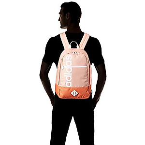 adidas Unisex Court Lite Backpack, Glow Pink/Semi Coral, ONE SIZE