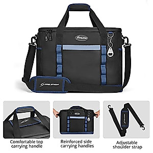 Maelstrom ICY Hollow Cooler Bag,75 Cans Collapsible Soft Sided Cooler,Extra Large Insulated Leakproof Lunch Cooler Bag,Portable for Grocery Shopping,Camping,Tailgating and Road Trips, G: 75 Can Black