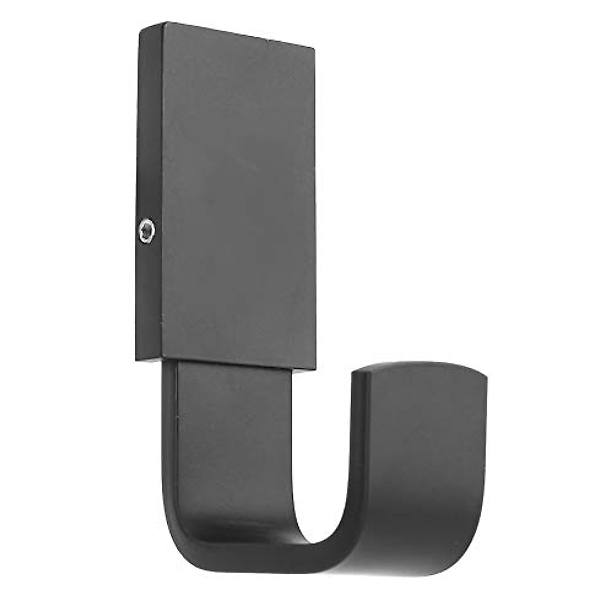 Beufee 2Pcs Bathroom Hook, Matte Black Wall Hook Coat Towel Hooks Wall Mounted Towel Hook Square Robe Coat Clothes Hook for Bath Kitchen