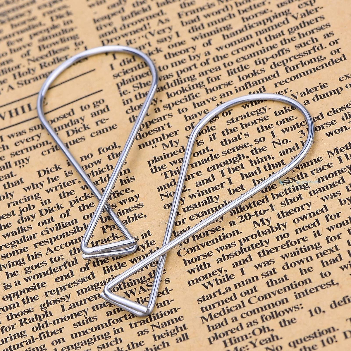 500 Packs Ceiling Hook Clips Ceiling Tile Hooks T-bar Clips Drop Ceiling Clips for Office, Classroom, Home and Wedding Decoration, Hanging Sign from Suspended Tile/Grid/Drop Ceilings