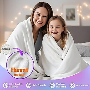 Personalized Blanket for Kids, Custom Name Blanket for Kids, Babies & Adults, Custom Baby Blanket, Unique Baby Gifts for Birthday Christmas Memorial Day