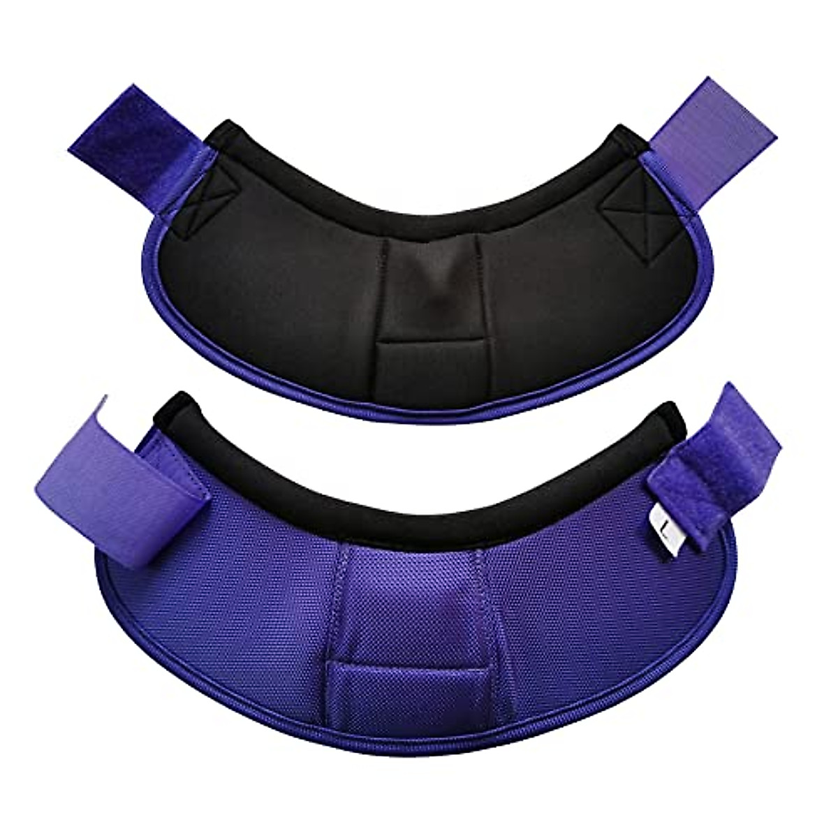 LEAFOREST 2520D Horse Bell Boots No-Turn Horse Bell Boots, Equine Ballistic Hoof Overreach Bell Boots Purple L