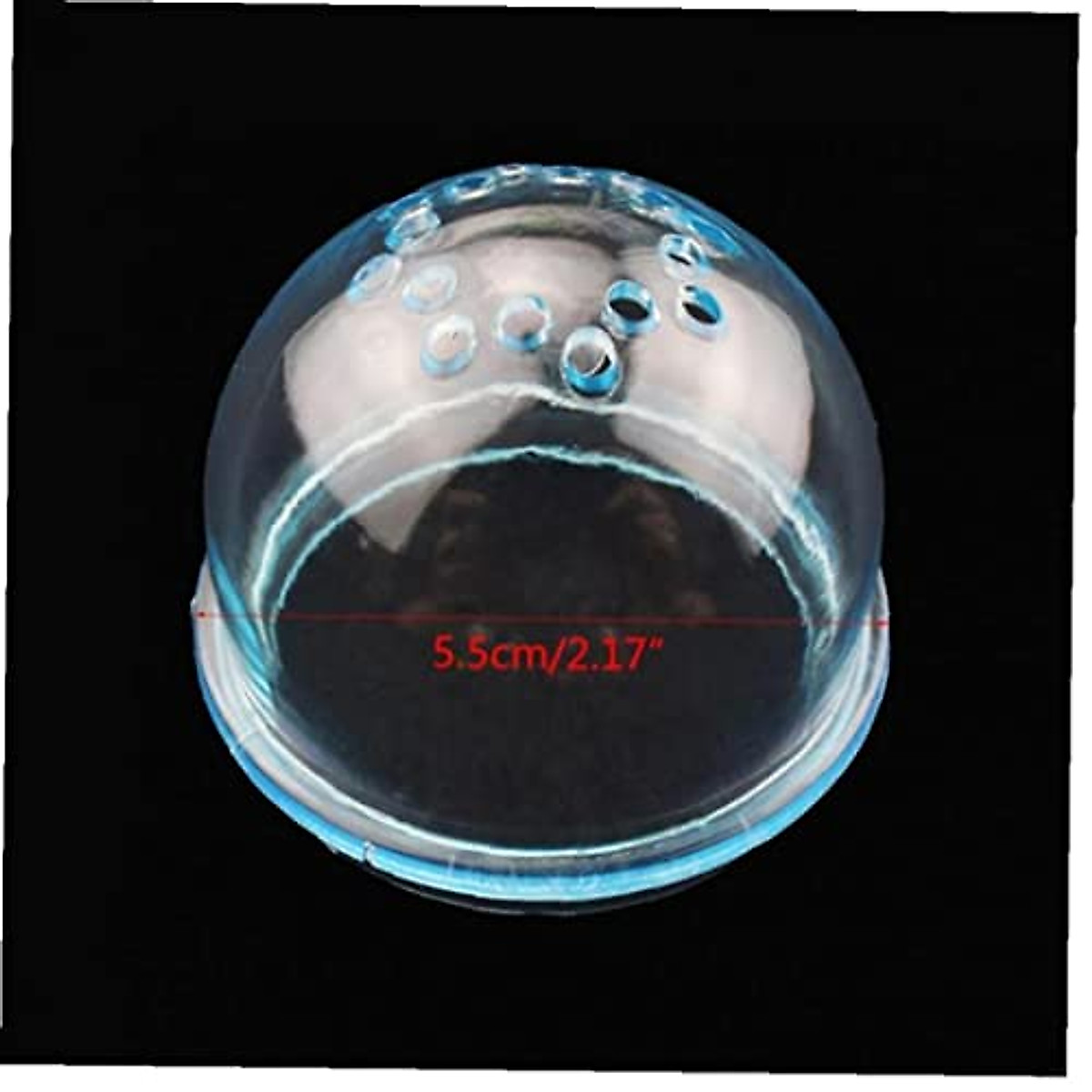 Ayrsjcl Hamster Cage Hole Cover 4pcs DIY Hamster Tunnel External Tube Stopper Plug End Cap Interface Fitting with Ventilated Holes (Random Color)