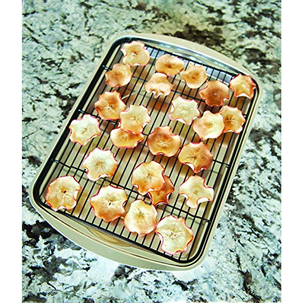 Nordic Ware 45027AMZ Oven Bacon Baking Tray, 17x12 in, Stainless Steel