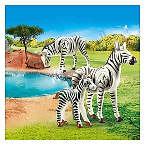 Playmobil Zebras with Foal