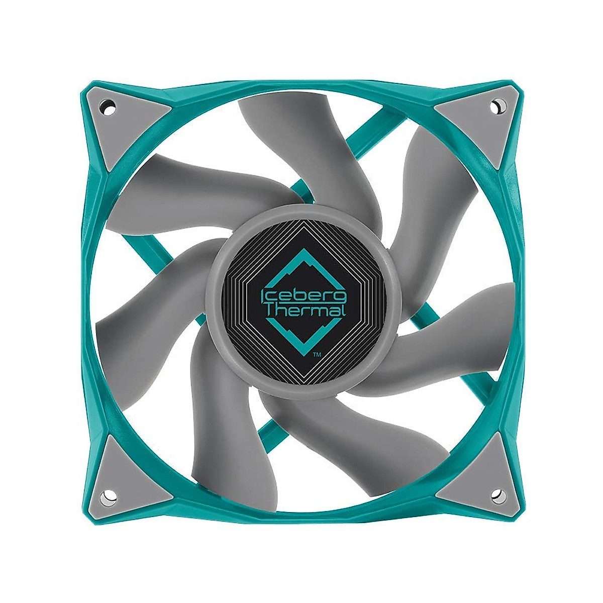 Iceberg Thermal IceGALE Xtra 120mm PWM High Performance Case Fan (Teal)