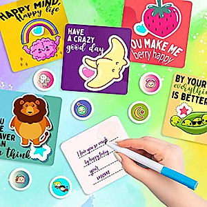 120 Cute and Fun Lunch Notes for Kids , and Stickers , Affirmation Cards for Kids , Positive Affirmations Cards for Kids , Lunch Box Notes for Kids , Cards for Kids , Notes for Lunch Boxes