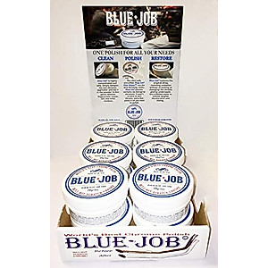 Blue-Job® Chrome Polish - Perfect for Your Motorcycle! One Polish for All Your Needs